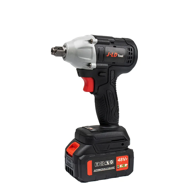 21V Electric Impact Wrench - High Torque & Brushless Motor
