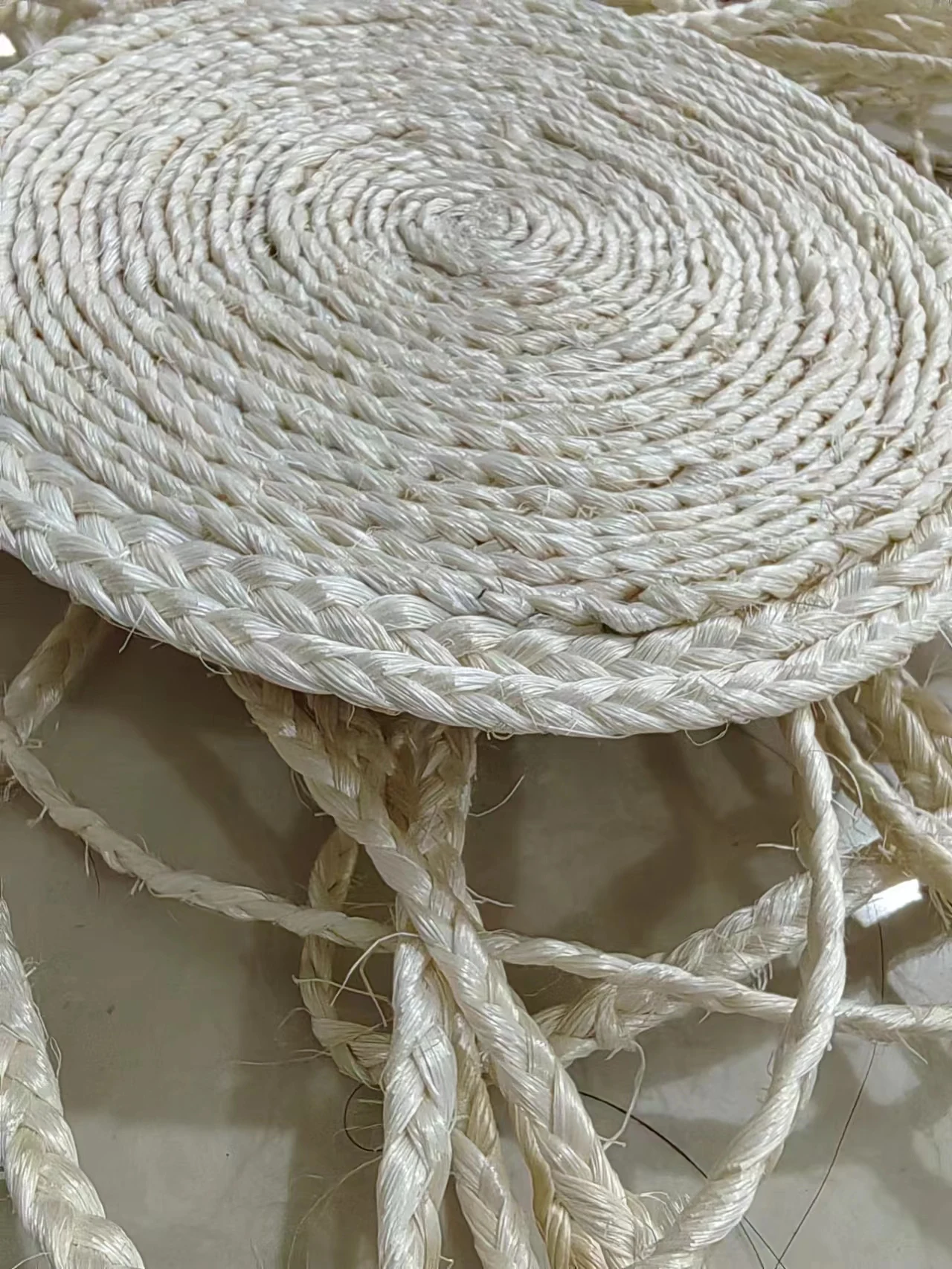 Philippine Textile & Fabric Crafts Abaca Braided Ropeabaca Fiber Weaved ...