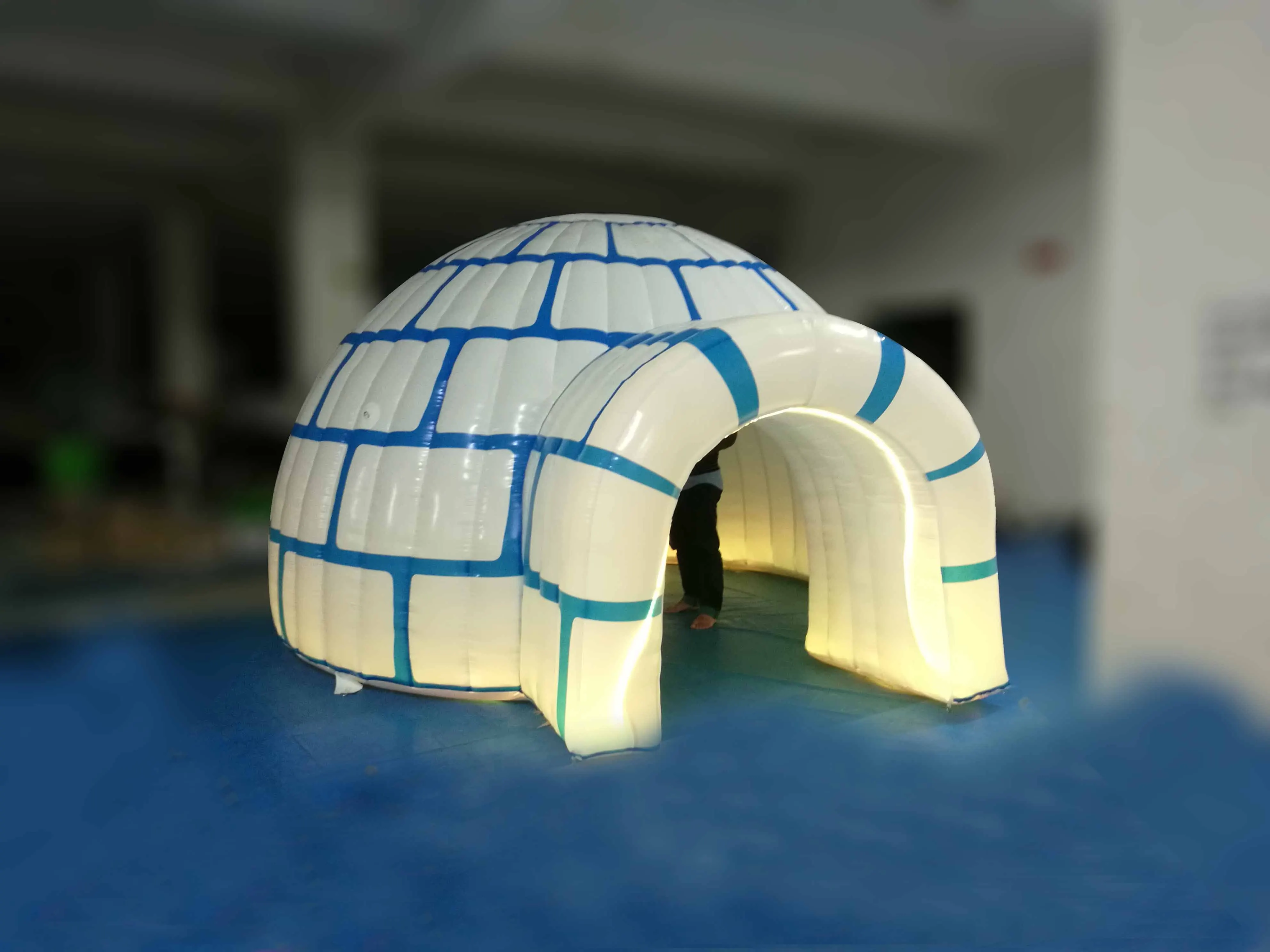 Mini Inflatable Snow Igloo Tent for Kids - Customizable