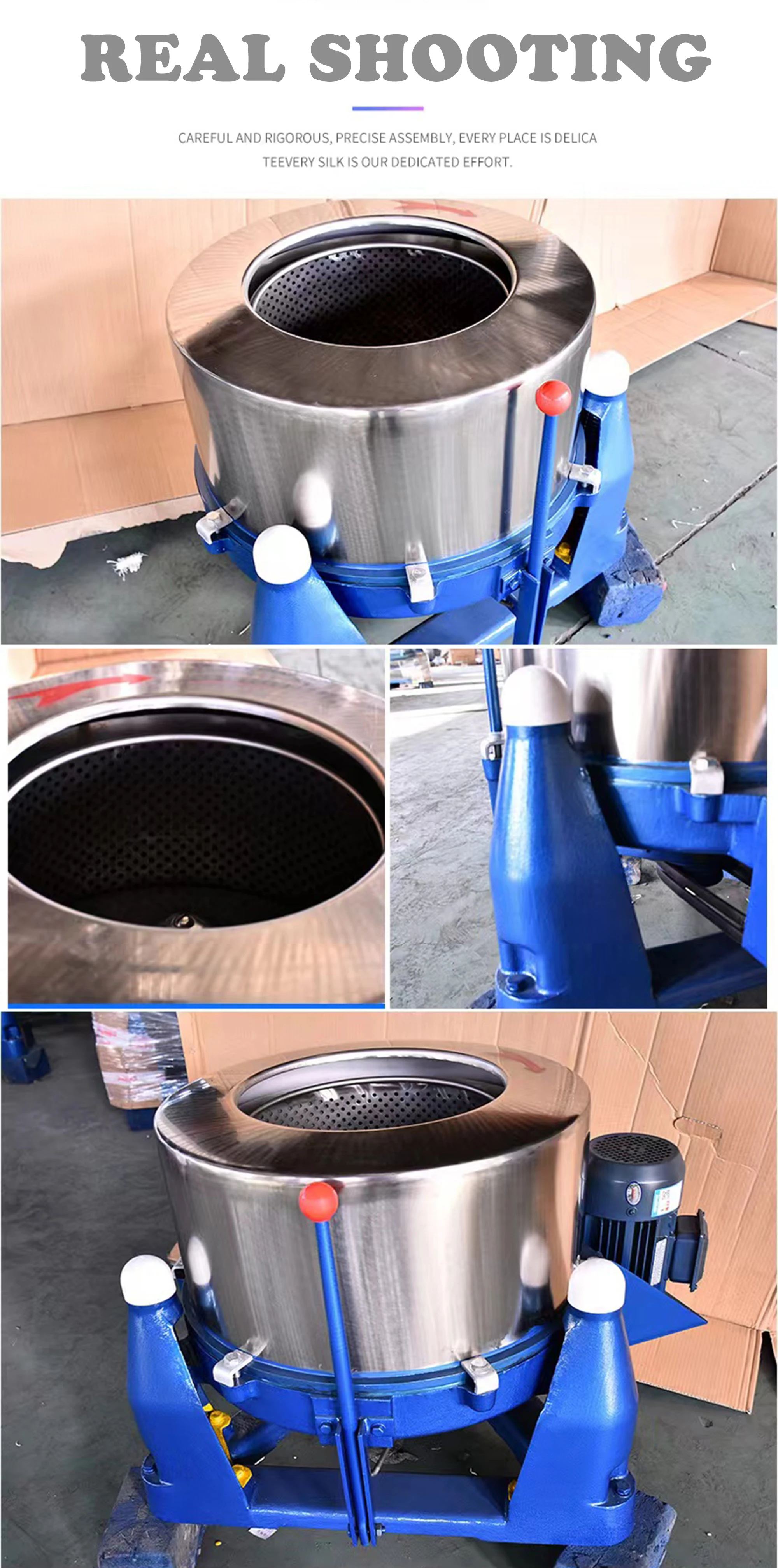 Industrial Centrifugal Hydro Extractor With Top Lid For Sale - Buy ...