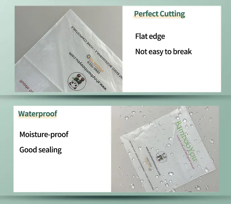 Eco-friendly Biodegradable Zip Lock Bags for Clothing