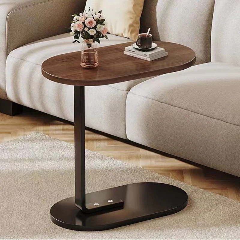 Modern Luxury Round Side Table Simple Small Coffee Table with Storage ...