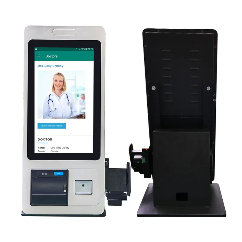 Payment Kiosks 21 Inch Touch Screen Terminal Interact Self Service ...