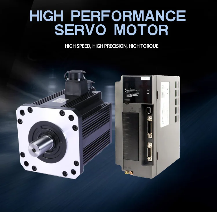 High Torque Servo 5.5KW 35N.M 380V AC Servo Motor and Servo Driver ...