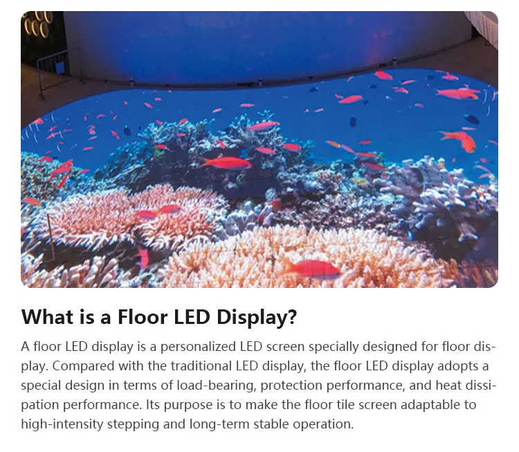 Dance Floor Standing Led Display Screen P3.91 Interactive Panels With ...