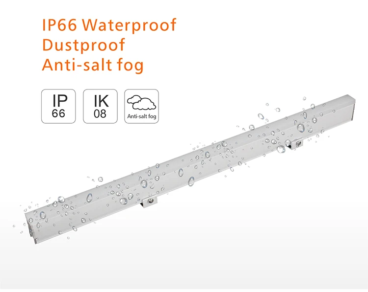 Exterior Ip66 Waterproof 4000k Led Linear Light Linkable Dc24v 15w 12w ...