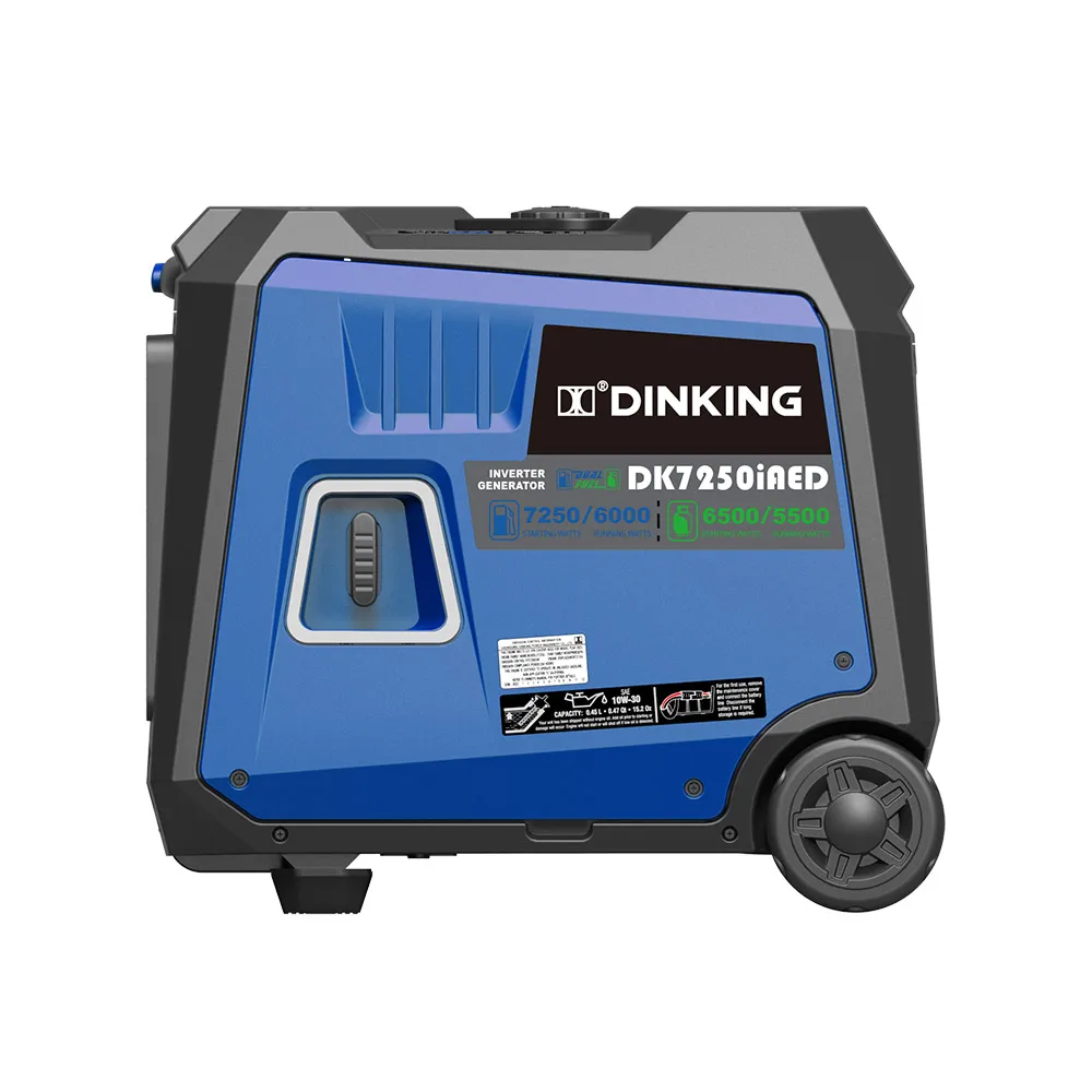 Higher Power Dinking Dk7250ied Silent 6kw Gasoline Inverter Generators