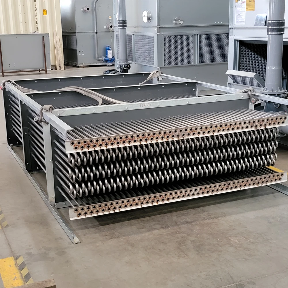 Closed Cooling Tower Water Chiller System Cooling Coil Good Heat Exchange Effect - Buy Heat ...
