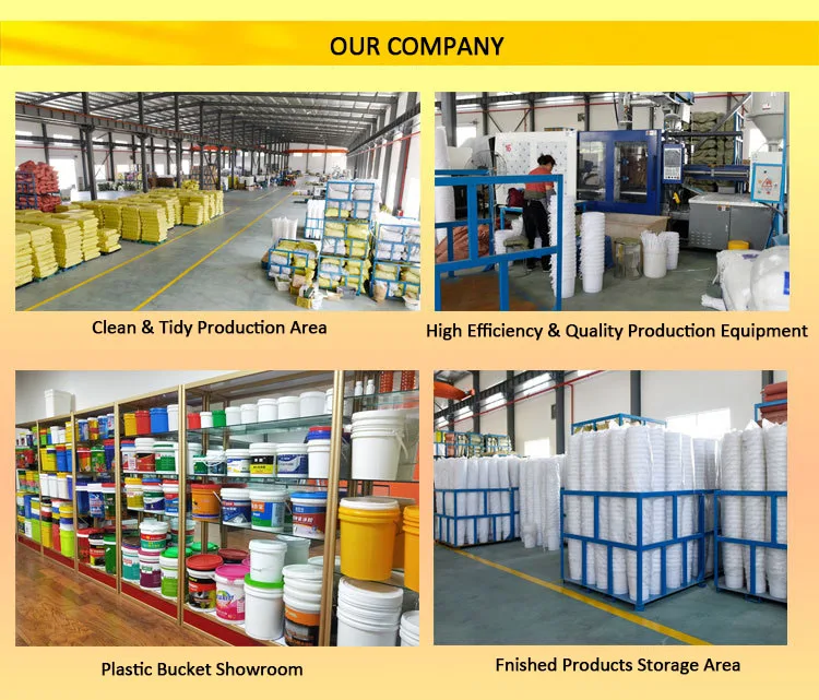 Food Grade Factory Wholesale 2L 5L 10L 20L 25L 5 Gallon Heavy Duty White Oil Paint Wash pp ...