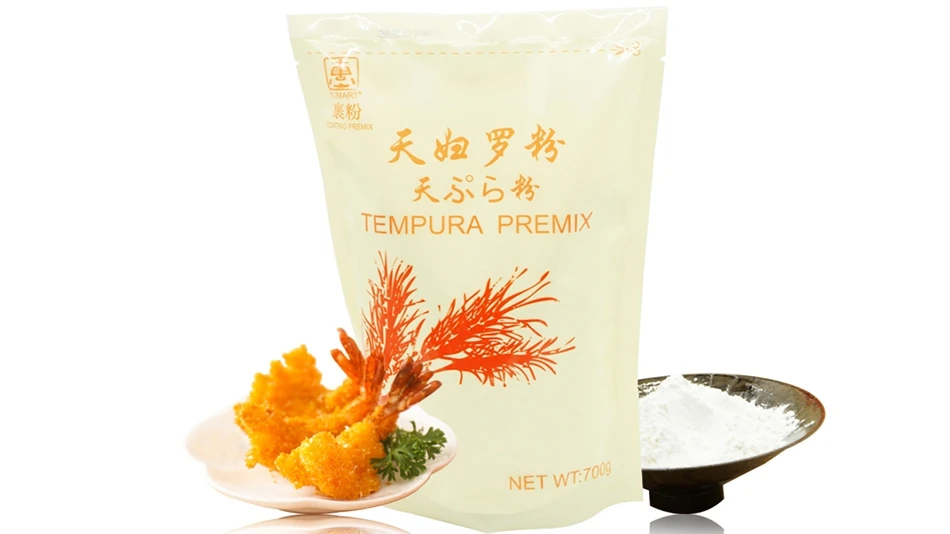 Japanese Style 1kg Tempura Premix Flour Chicken Leg And Shrimp Friendly ...