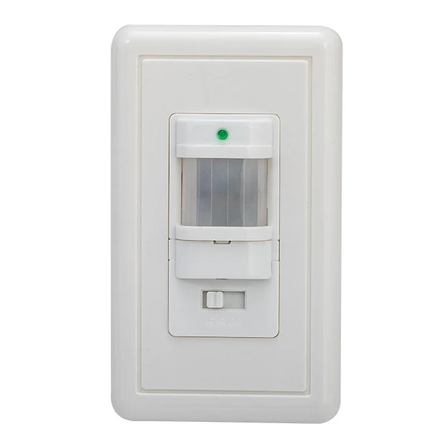 Wall-mounted 180 Degree Infrared Motion Sensor for Light Control