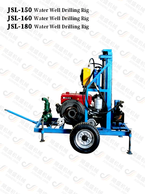 100m Core Drilling Rigs Water Boring Machine Small Water Well Drill Rig ...