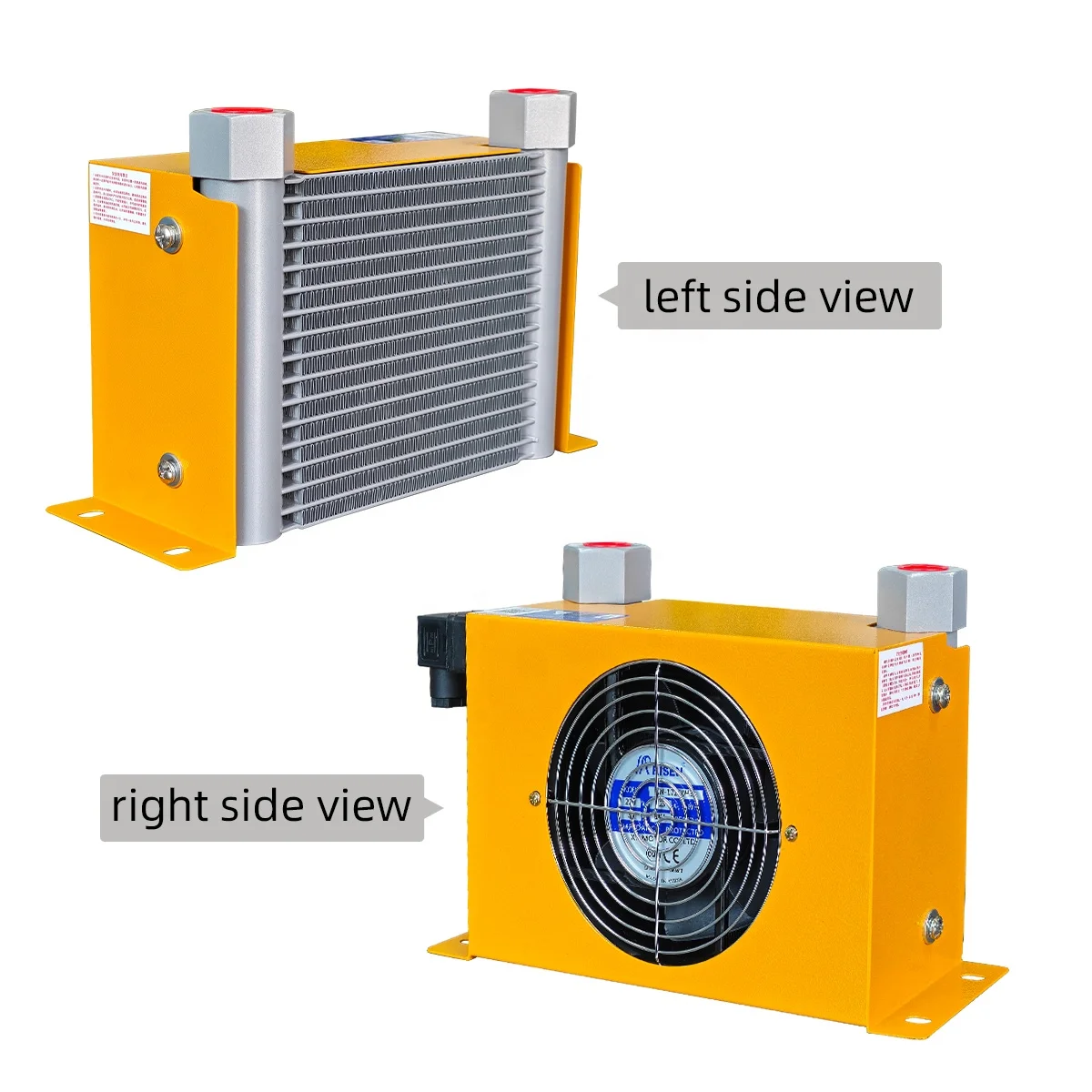 Air Oil Heat Exchanger Hydraulic Cooler Air Oil Radiator Oil Cooling ...