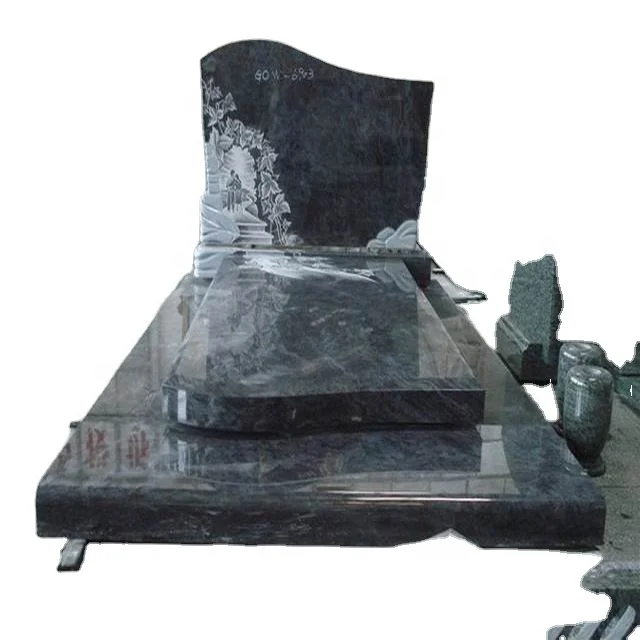 Tall Germany Granite Tombstones And Monuments For Outdoor Cemetery Use ...