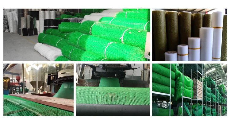 Plastic Poultry Chicken Aviary Cage Netting Plastic Mesh Plastic Flat ...