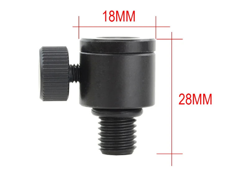 1 Piece Carp Fishing Quick Change Connector Aluminium Black For Rod Pod ...