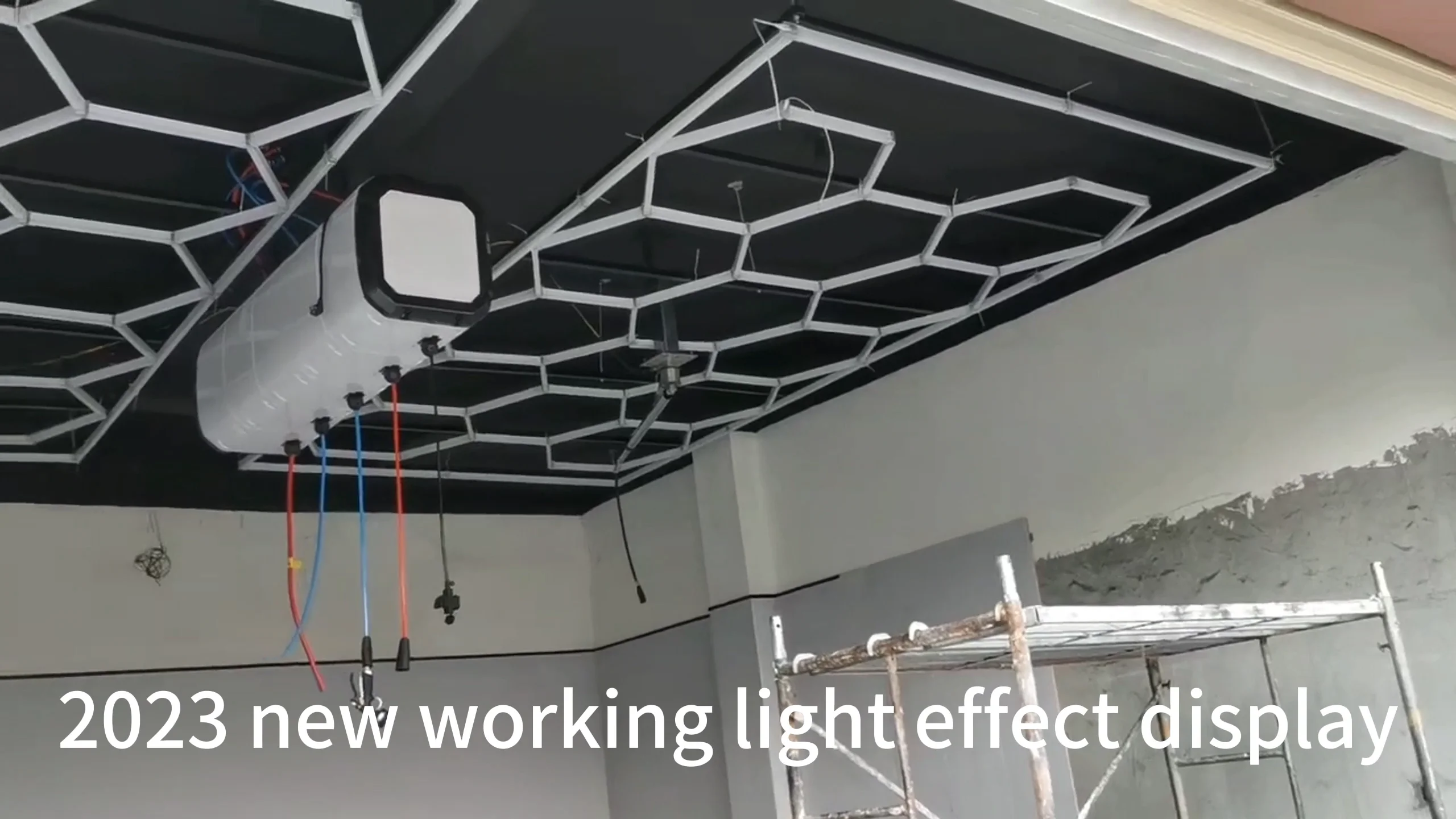 Factory Customized Hexagon Working Light Honeycomb Lamp Detailing ...