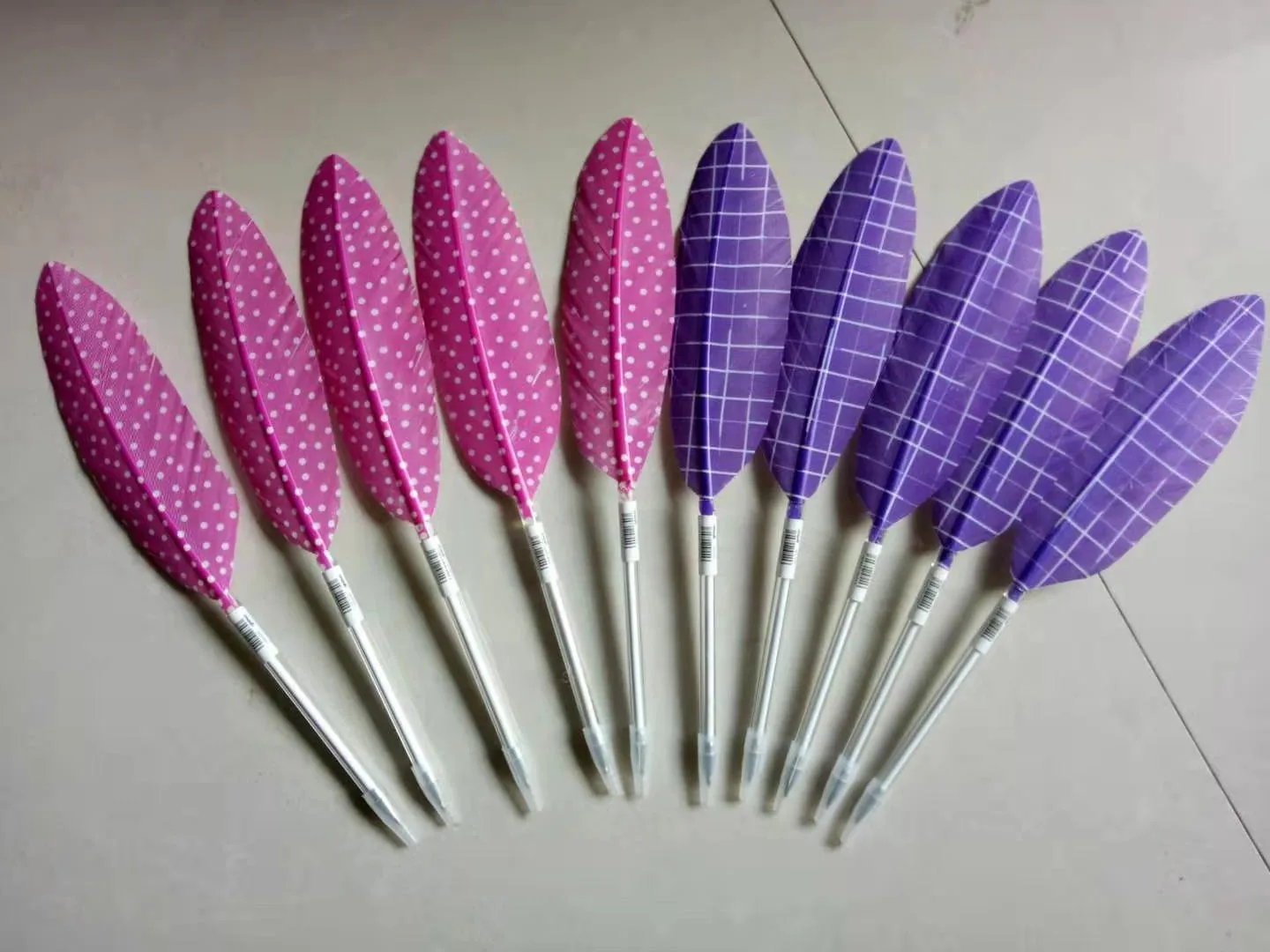 Natural Turkey Quills Ball Point Pen Turkey Feather Ballpoint Pen Logo ...