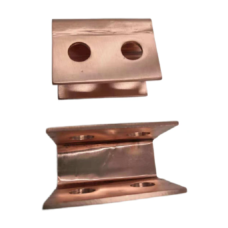 Customized Copper Bar Custom Flexible Laminated Copper Foil Busbar For ...