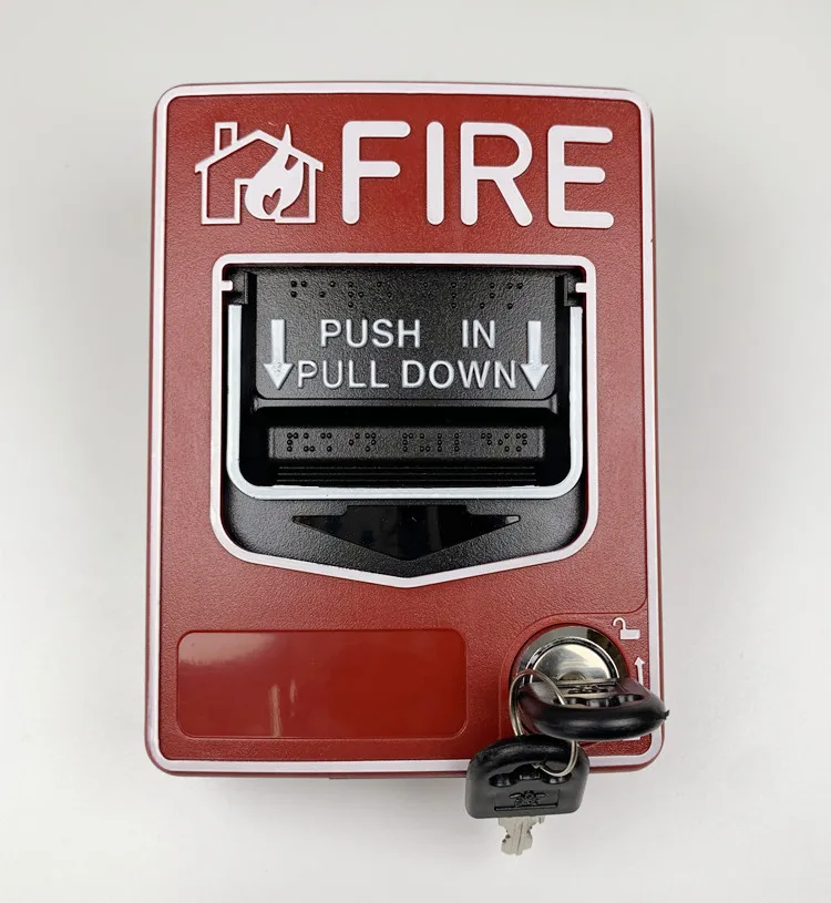 Manual Call Point Addressable Fire Alarm Wireless Call Point For Home ...