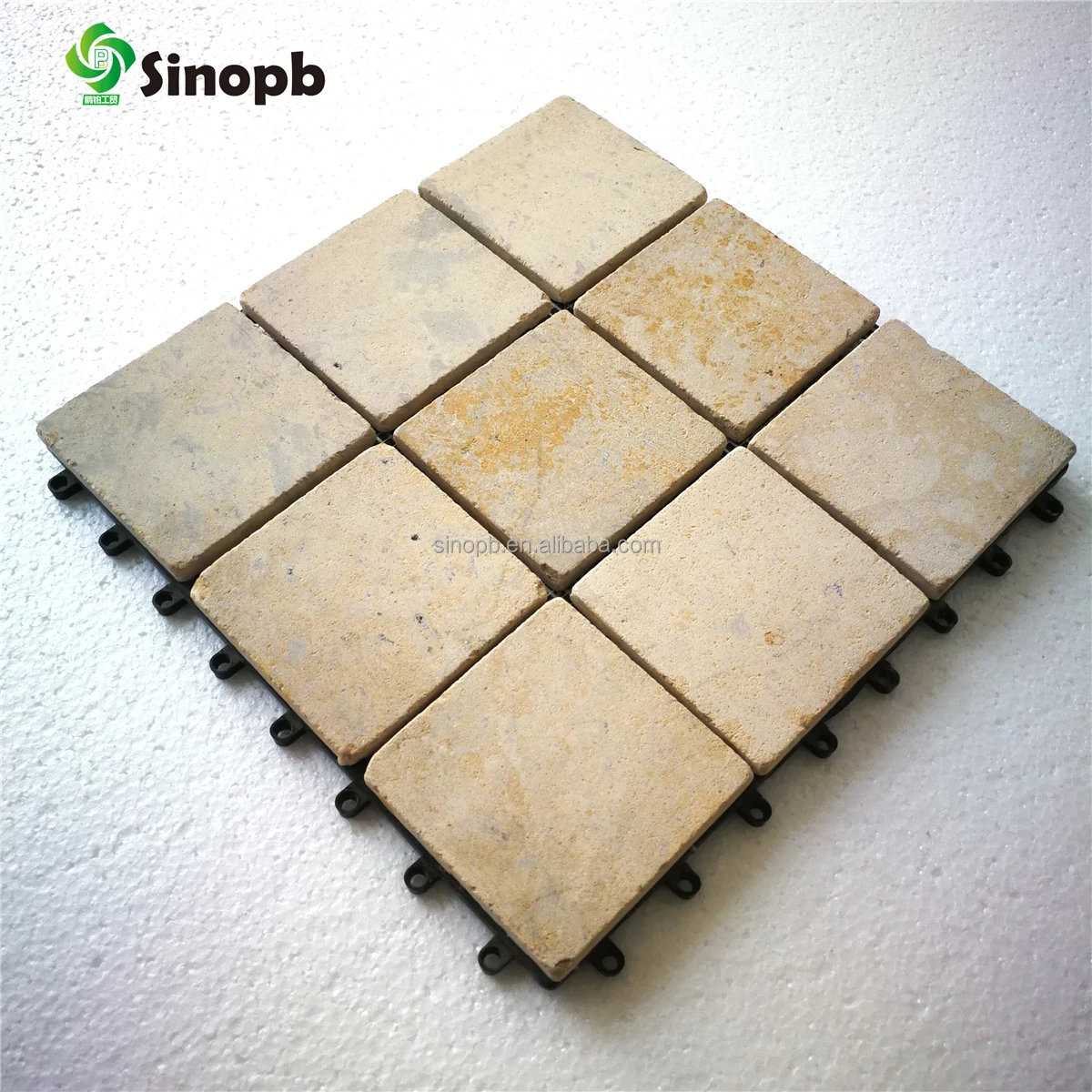 Interlocking Stone Decking Tiles For Garden Wood Plastic Wpc Decking ...