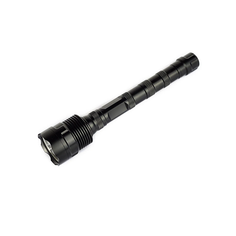 1000m long range led flashlight 18650 Battery led rechargeable 2km ...
