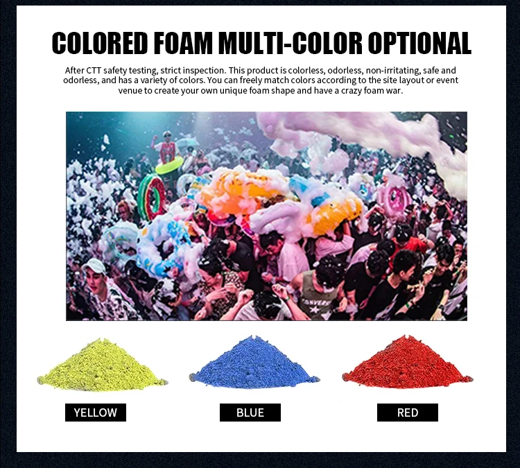 Ch 3000w Jet Foam Cannon Machine,Led Par Led Dmx Party Machines Foam ...