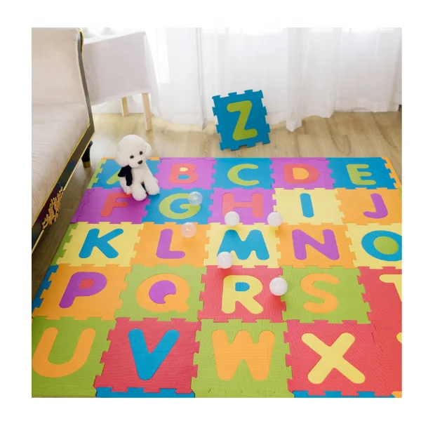 Honloy New Animal Alphabet Kids Natural Cloud Plastic Puppy Circle ...