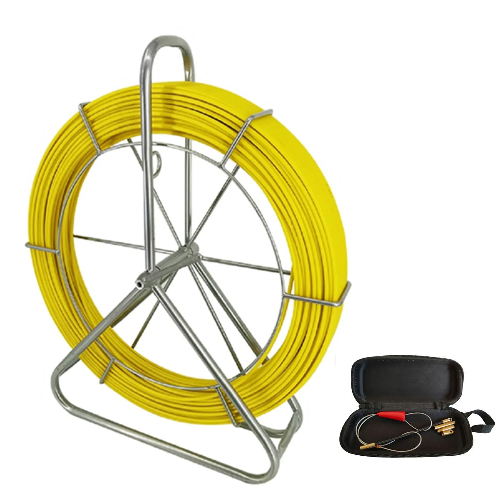 6mm*100m Fiberglass Duct Rodder - Reliable Cable Puller