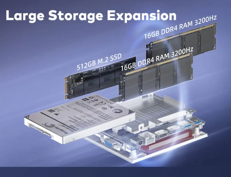 256gb Table Intel Nuc Gamer Completo I9 Mini Pc I5-10400h All In One ...