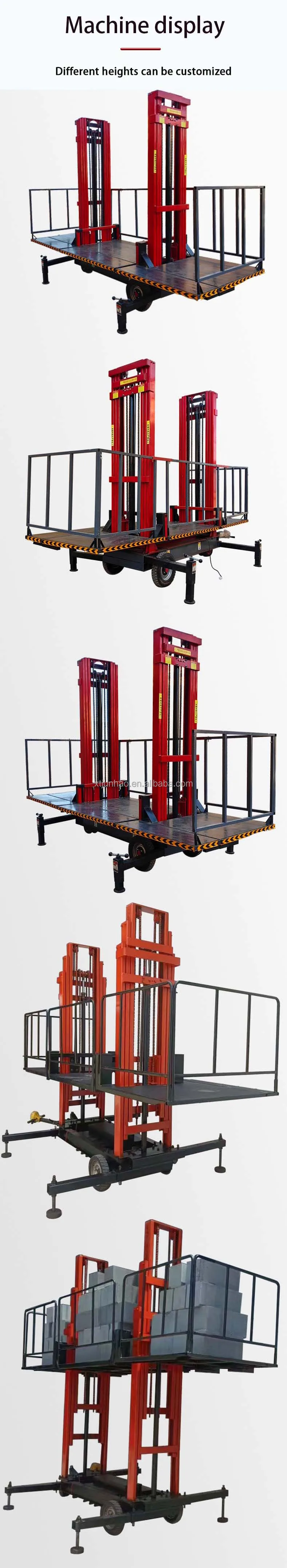 Mobile Lifting Platform Secondary Construction Brick Machine Hydraulic ...