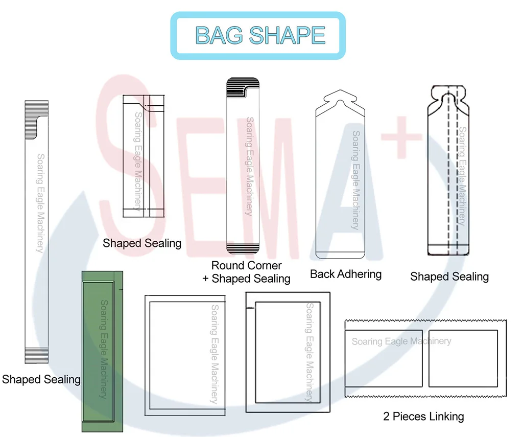 Automatic Powder Sachet Form Fill Seal Mono Dose Sachet Packing Machine ...