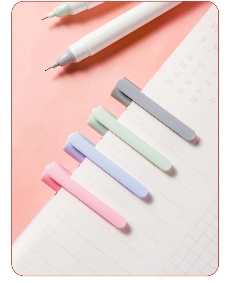 Sentance Gel Pen Set - Creative Morandi Colors & 0.5MM Ink