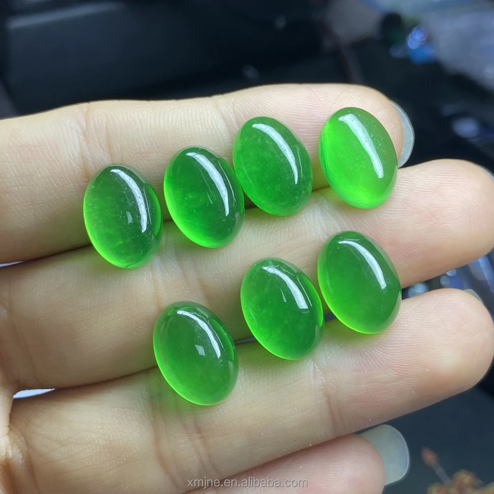 Myanmar Natural Green Jade Jadeite - HQ GEMS Loose Gemstone