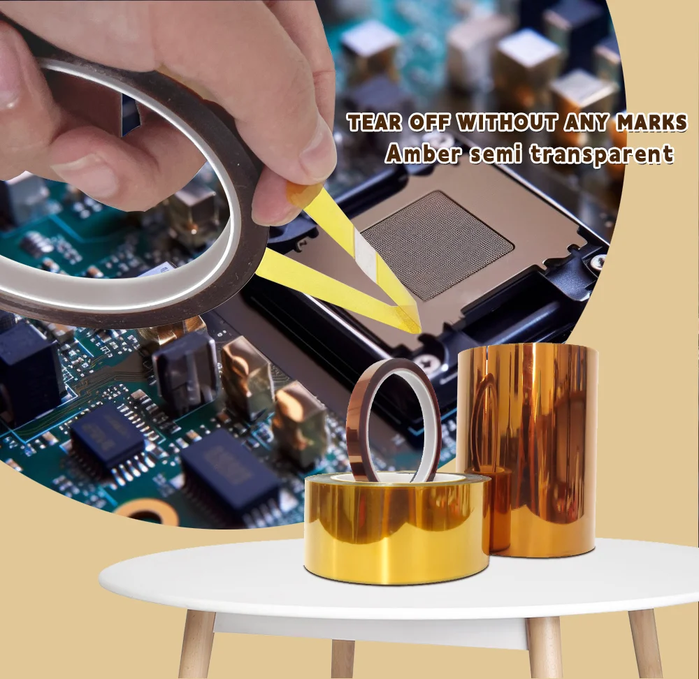 Electrical Insulation Acrylic Silicone ESD Polyimide Film High ...