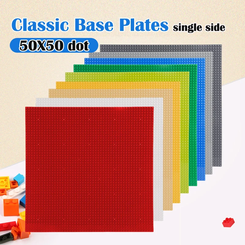 16/32/50 Dots Classic Base Plates Straight Crossroad Curve Plate ...
