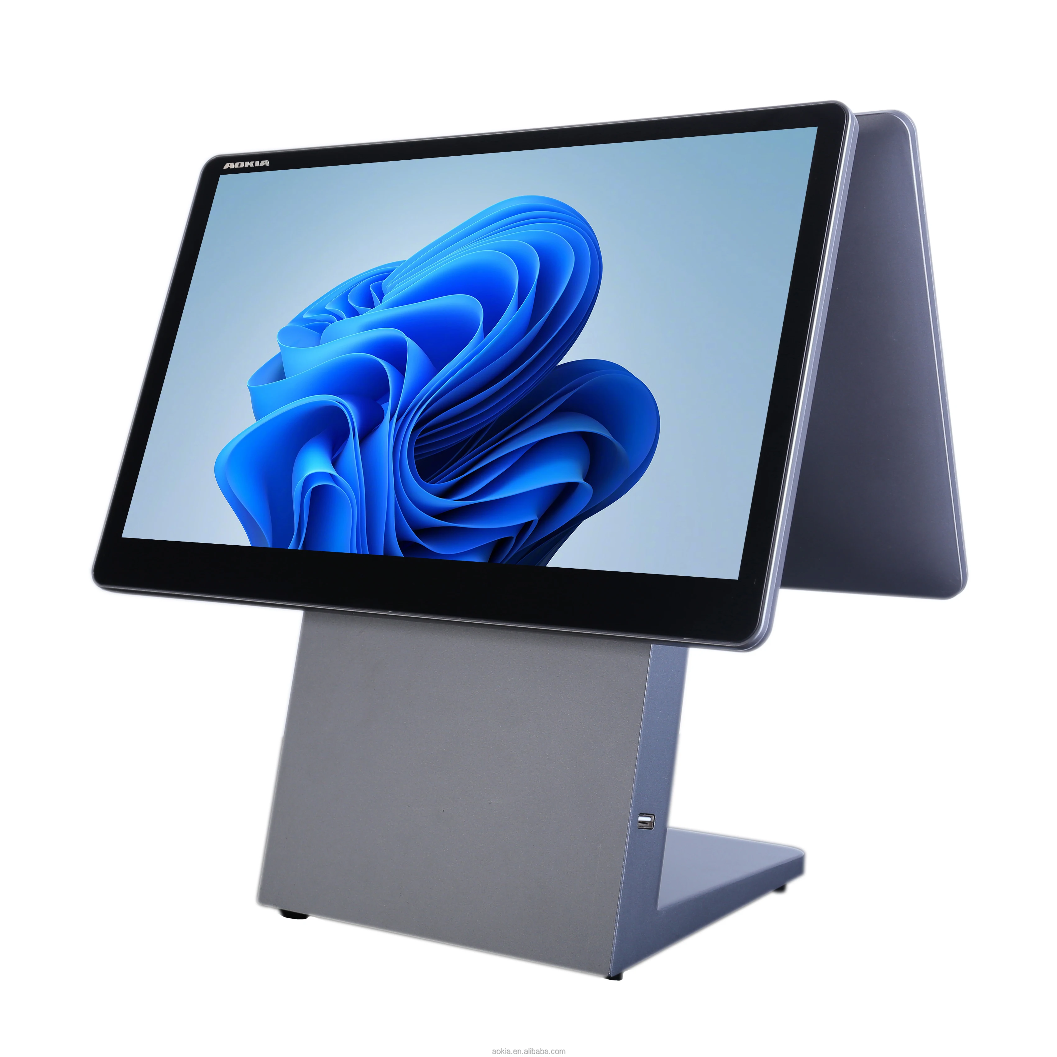 AK-735T 15.6" Touch Screen Retail POS System All in One POS Machine ...