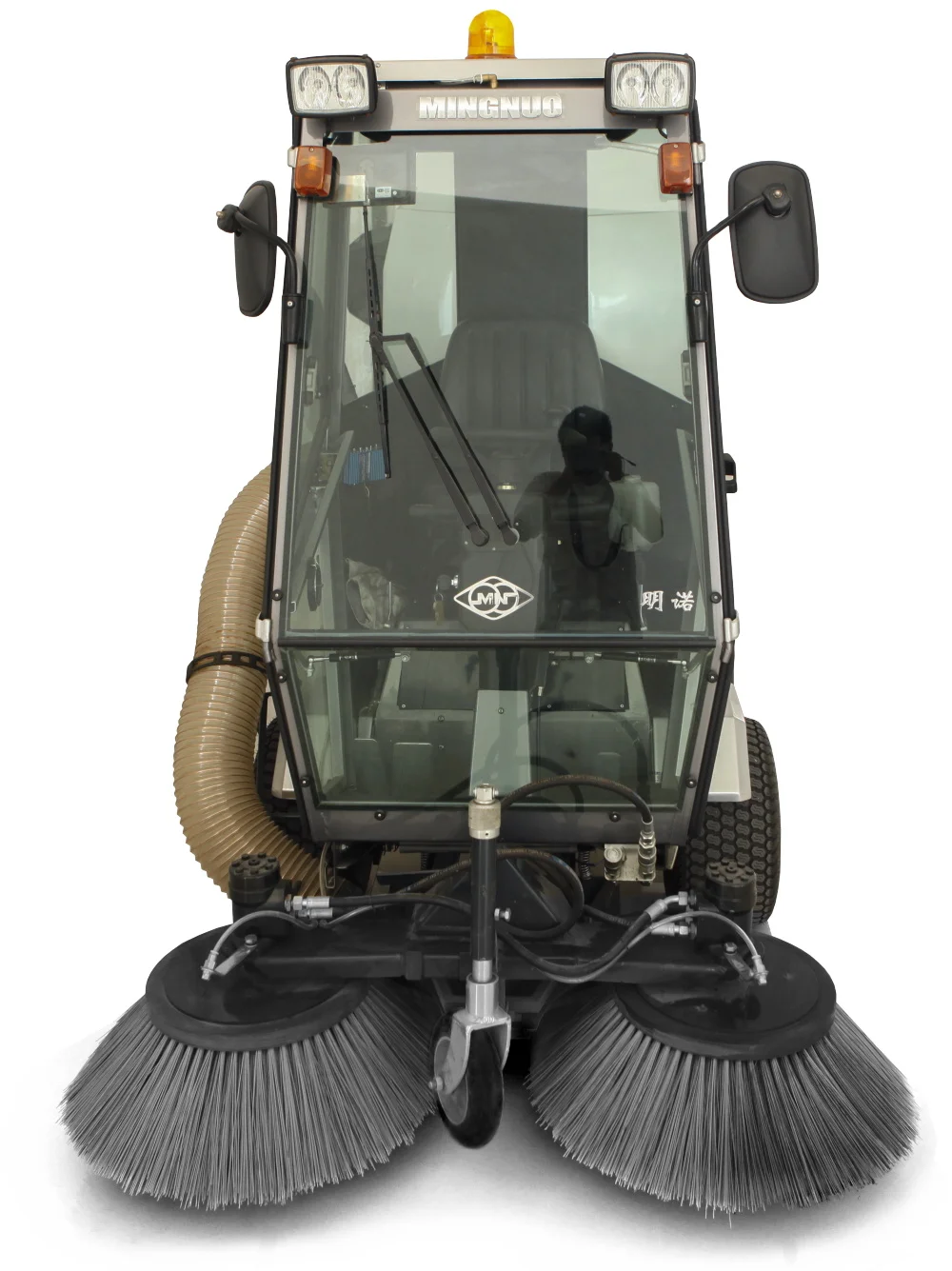 Mingnuo F2000 Compact Floor Clean Machine Ride On Floor Sweeper Diesel ...