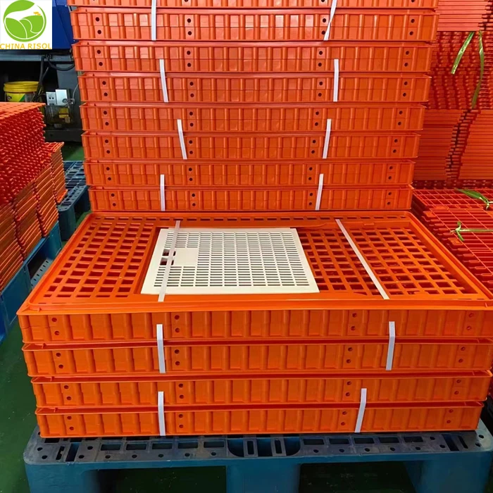 Farm Plastic Poultry Cages to Transport Live Chicken Transport Cage for ...