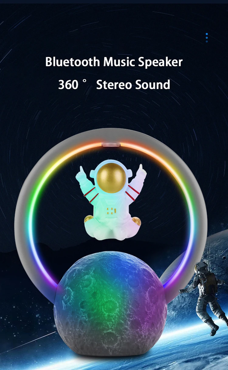 Best Bluetooth Speaker with RGB Light & TF/USB Support