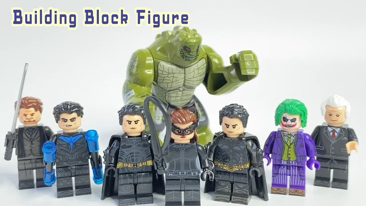 X0341 Spider Bat Catwoman Dc Man Super Heroes Movie Character Mini ...