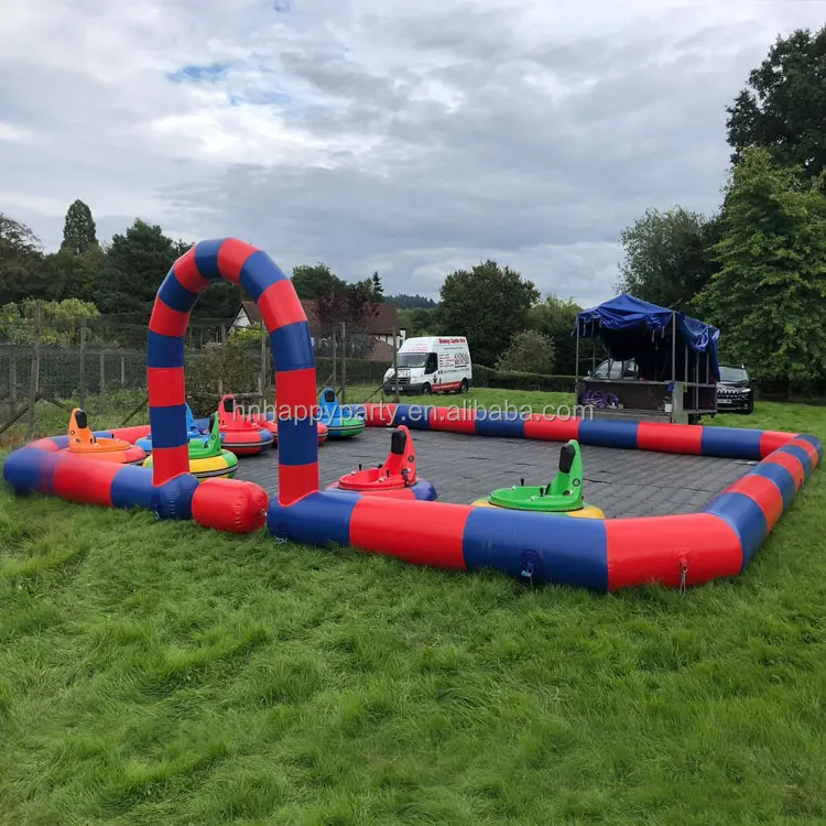 Inflatable Bumper Car Race Track Arena - Fun for All Ages