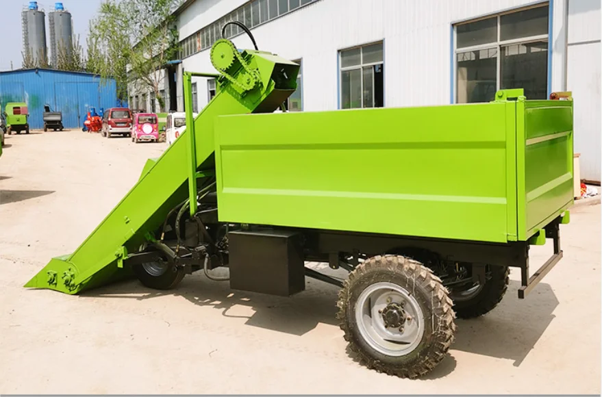 Cattle And Sheep Manure Stool Cleaning Truck Ground Manure Collection ...