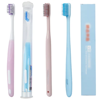 V-shaped Orthodontic Toothbrush Soft Filaments V-trim For Cleaning ...