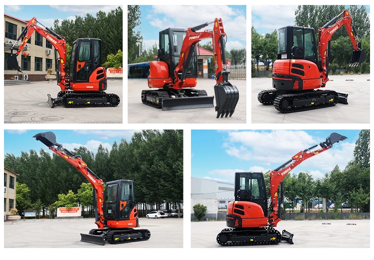 Farm Excavators Kubota Engine Excavators Price Wholesale Micro Compact ...