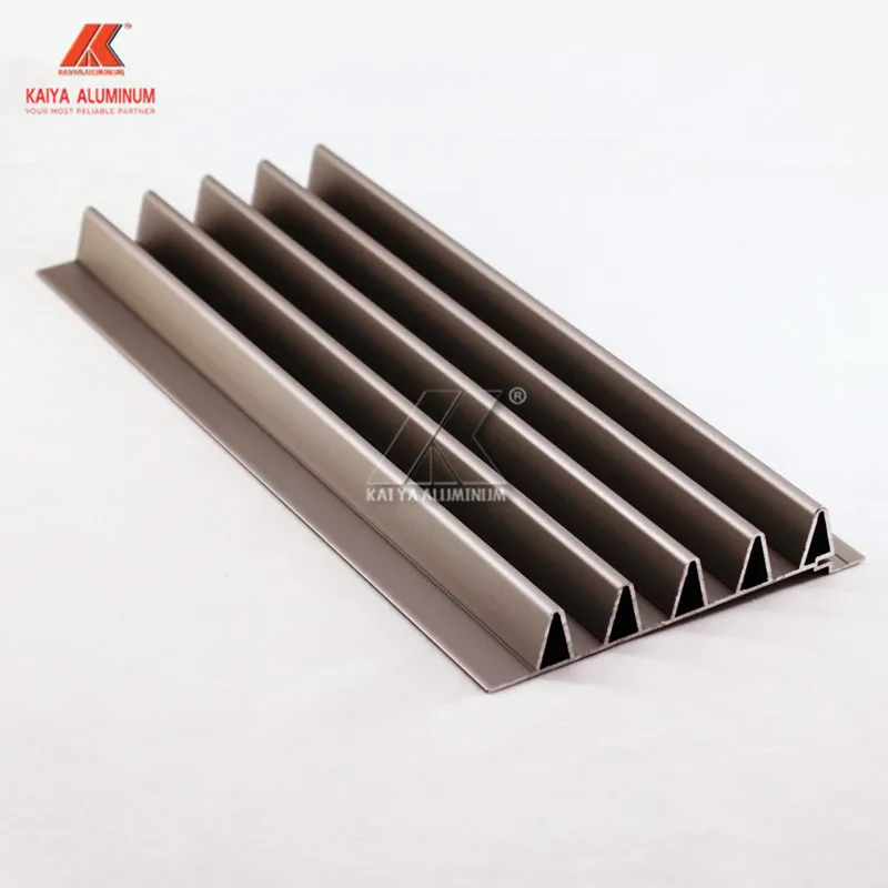 Waterproof Interior Metal Cladding Fashionable False Ceiling Triangle ...