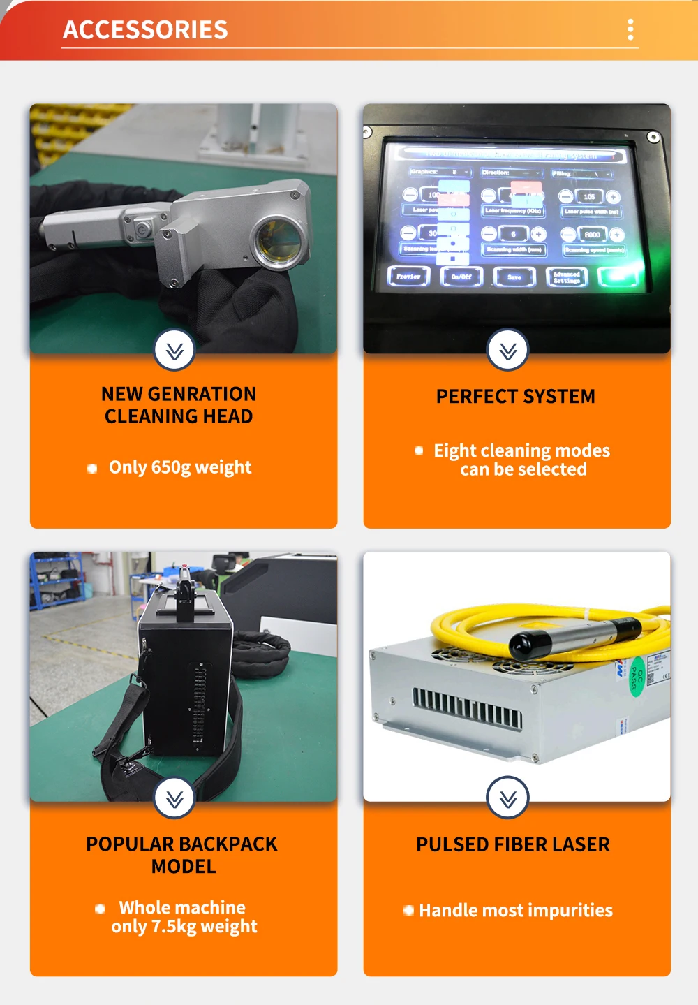 Pulse Fiber Laser Cleaning - Efficient Metal Surface Rust Removal