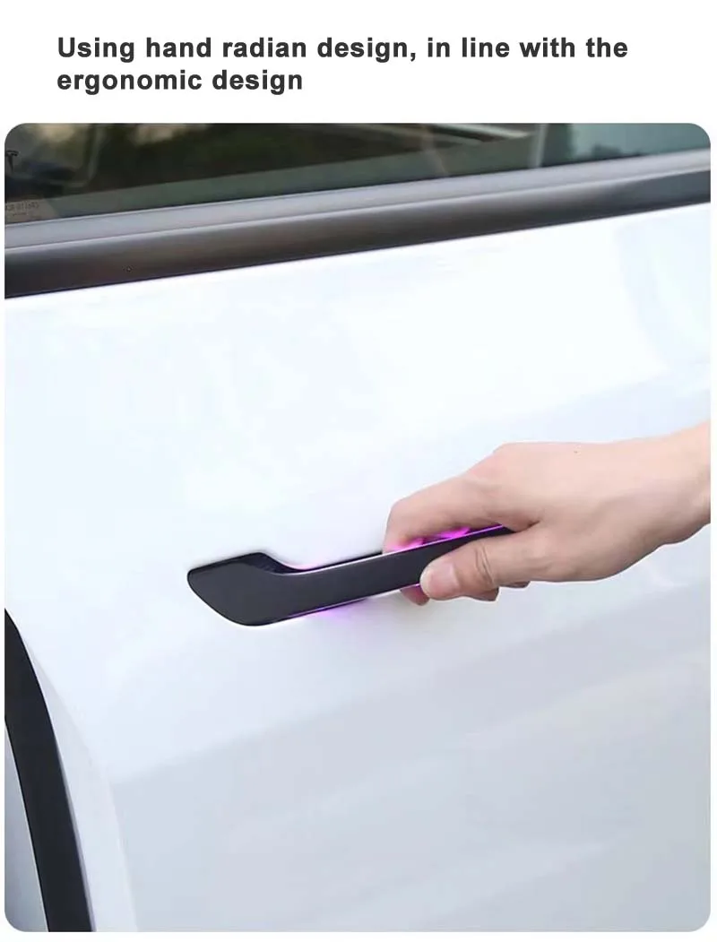 Creease Intelligent Smart Electric Outside Handle With Led Light ...