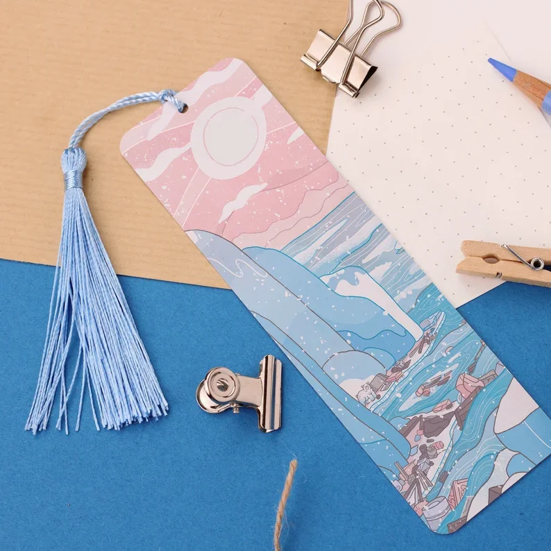 Wholesale Luxury Creative Cute Custom Bookmarks Exquisite Gift Scratch ...