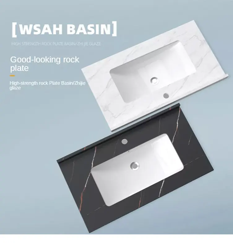 Marbled Ceramic Vanity Top - Modern Bathroom Countertop